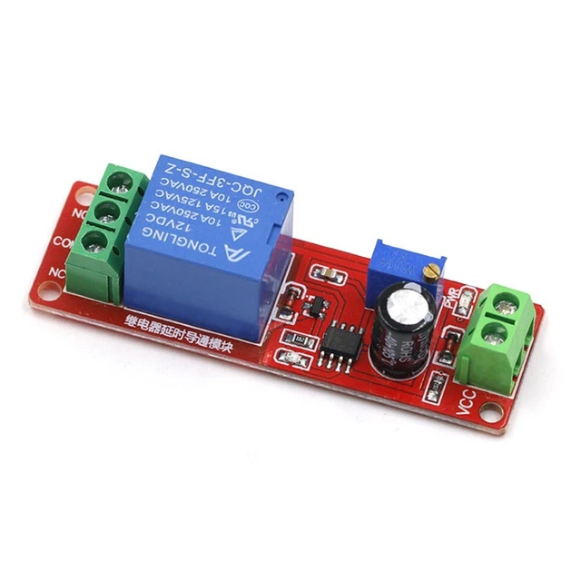 NE555 TIMER SWITCH Delay 0~10S Time Delay Relay Module Automotive EUR 4 ...