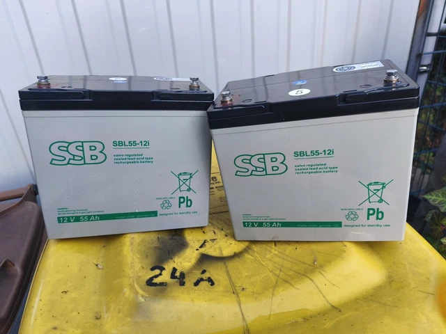 SSB BLEI AKKU SBL 55-12i AGM Batterie Seniorenmobil Elektromobil Scooter Boot EUR 119,00 ...