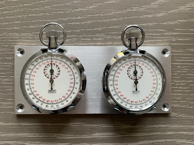 VINTAGE SMITHS STOPWATCH Rally Timer Dashboard Timer 25 (Serviced) £225 ...
