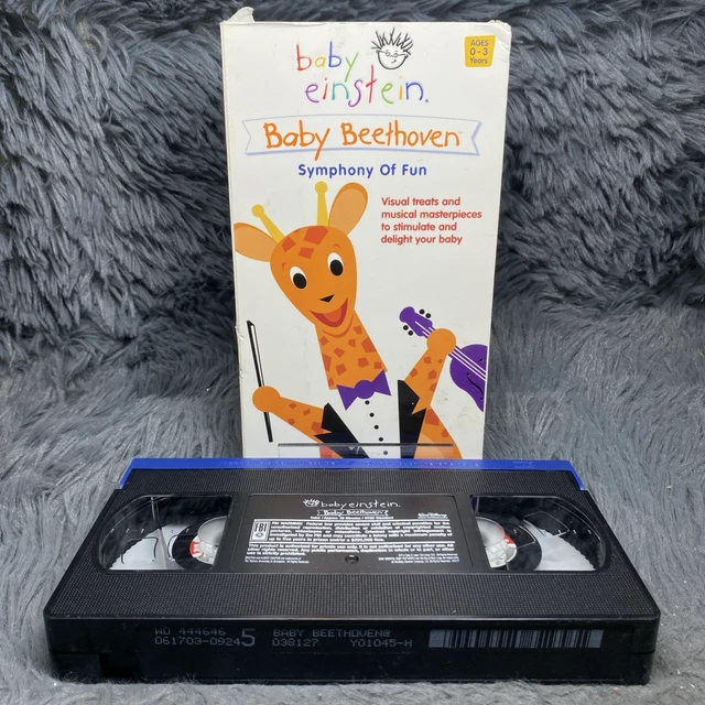 WALT DISNEY BABY Einstein - Baby Beethoven VHS Tape 2002 Symphony Of ...