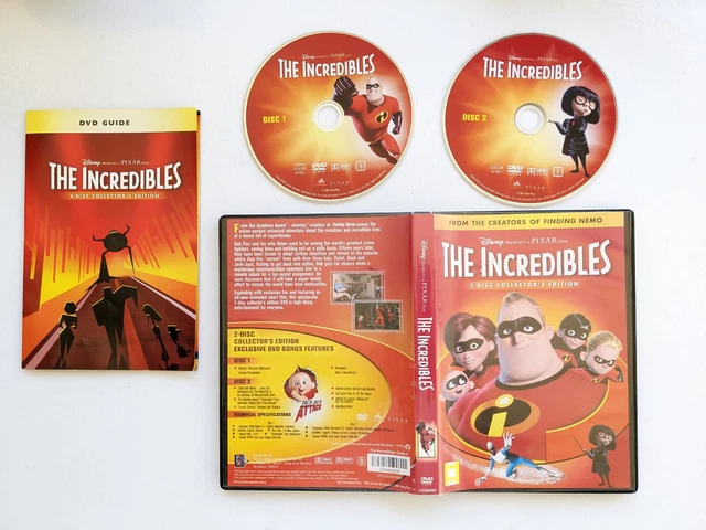 REGION 3 NTSC DVD | The Incredibles (2 Disc Singapore Edition) Walt ...