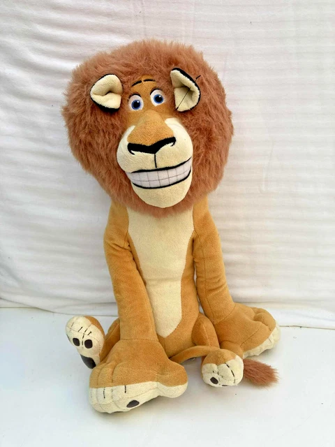 DREAMWORKS MADAGASCAR ALEX The Lion Plush Soft Toy Film TV Figure ...
