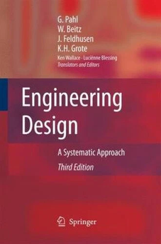 ENGINEERING DESIGN: A Systematic Approach by Gerhard Pahl EUR 87,30 - PicClick FR