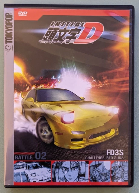 INITIAL D - Battle 2: Challenge: Red Suns (DVD, 2003) $16.00 - PicClick CA