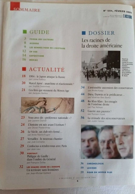 L'HISTOIRE N.284 | Bon état EUR 6,00 - PicClick FR