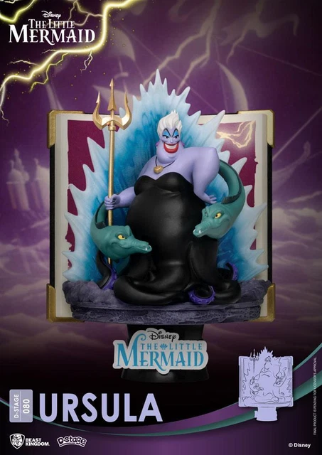 DISNEY STORY BOOK Series D-Stage PVC Diorama Ursula 15 CM EUR 39,63 ...