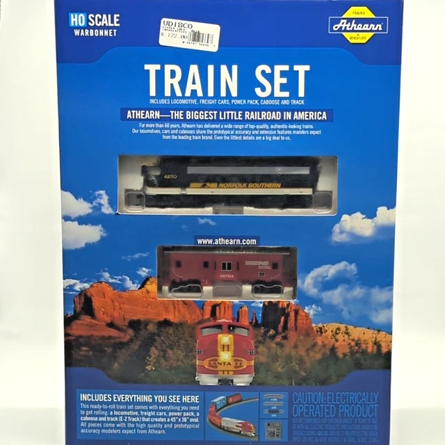 HO NORFOLK SOUTHERN NS Warbonnet Train Set Athearn $399.97 - PicClick CA