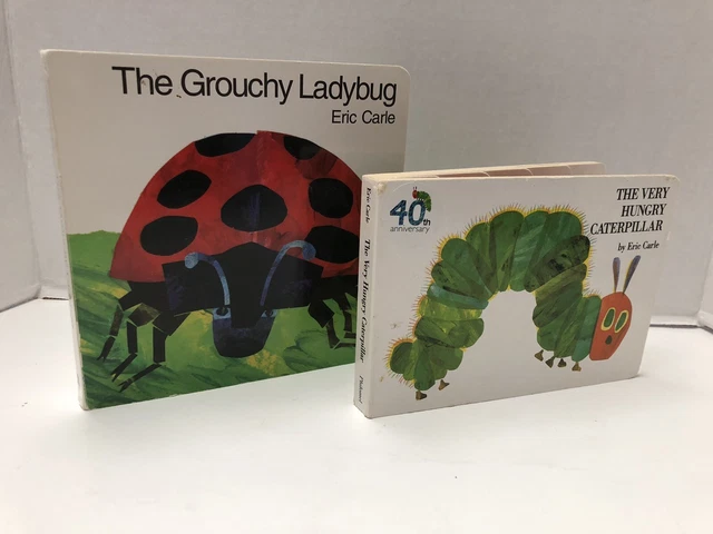 ERIC CARLE’S THE Very Hungry Caterpillar & The Grouchy Ladybug Board ...