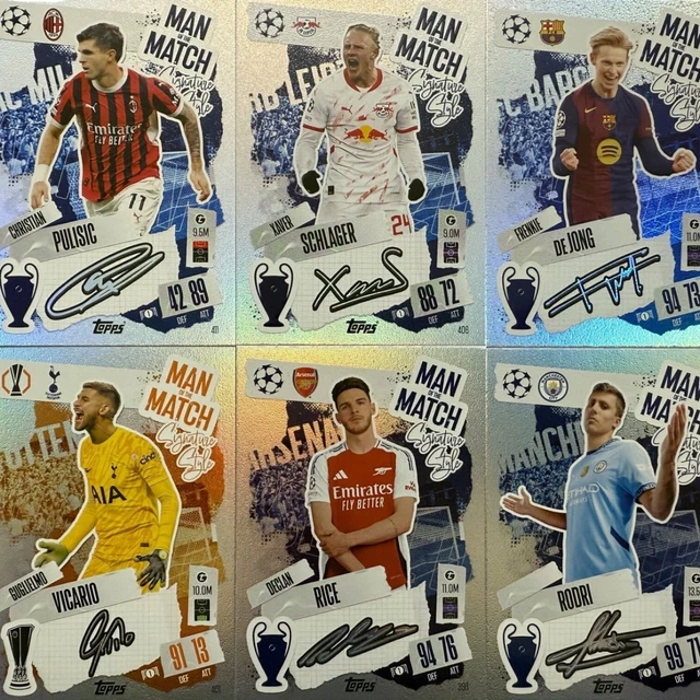 TOPPS MATCH ATTAX 2024/25 - Man of the Match Signature Style £1.85 ...