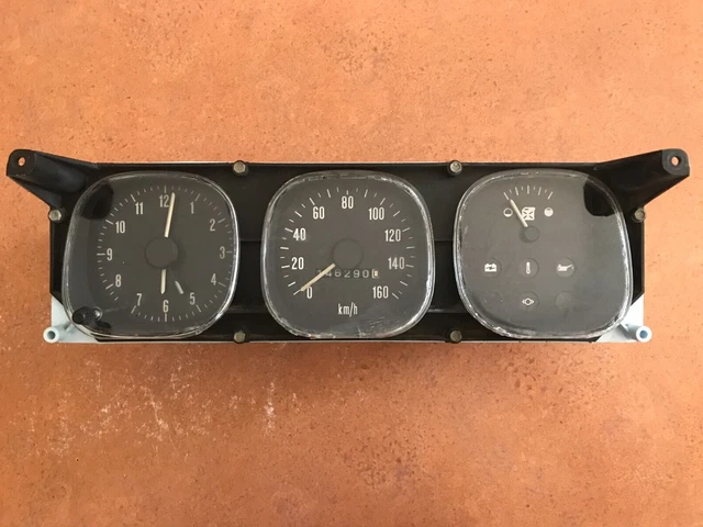 HOLDEN LH TORANA dash instrument cluster white needle speedo loom fuel ...