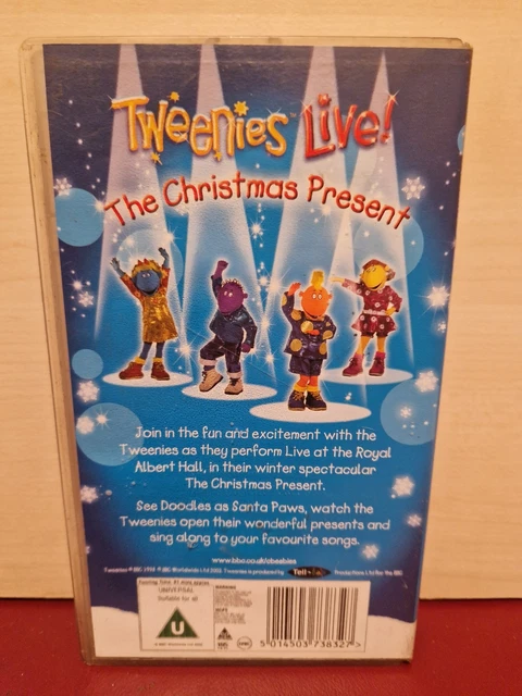 TWEENIES LIVE! - The Christmas Present - PAL VHS Video Tape (A57) $19. ...