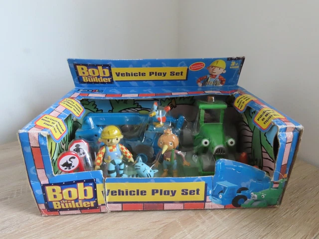 2001 BORN TO Play Bob the Builder Vehicle Woolworths Gift Set (Sealed ...