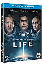 LIFE BLU-RAY & UV Jake Gyllenhaal, Rebecca Ferguson Ryan Reynolds NEW ...