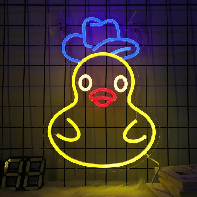 COOLGIFT MART DUCK Neon Sign, Cute Duck Animal Lamp Wall Decor ... COOLGIFT MART DUCK Neon Sign, Cute Duck Animal Lamp Wall Decor ...