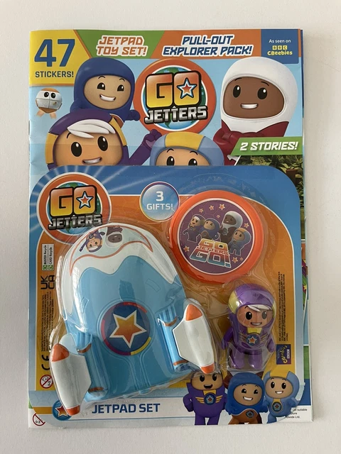CBEEBIES MAGAZINE GO Jetters Toy Figure Jetpad Set £10.00 - PicClick UK