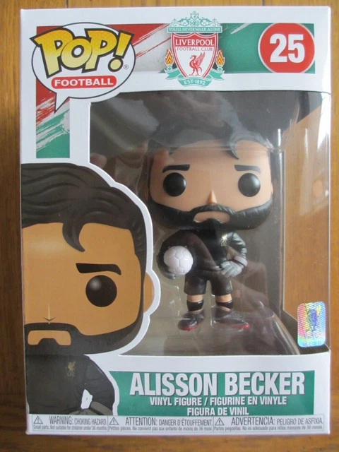FUNKO POP! LIVERPOOL Football Club Alisson Becker #25 Vinyl Figure £15. ...