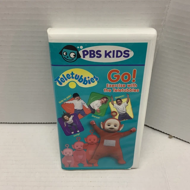 TELETUBBIES - GO Exercise with the Teletubbies (VHS, 2001, Clamshell ...