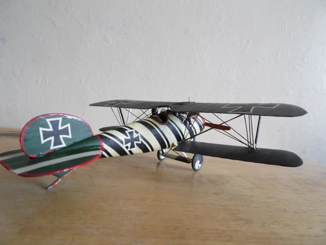 AIRCRAFT BUILT FOR Display 1/48 Scale Albatros Dv (Lt.fritz Rumey Jasta ...