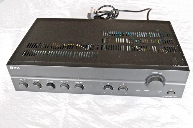 TOA PA AMPLIFIER Model No: A-2030 £20.00 - PicClick UK