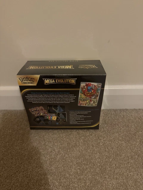 POKEMON TCG Mega Evolution Lucario Elite Trainer Box ETB Brand New ...