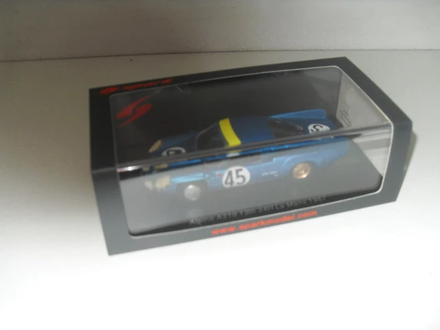 RENAULT ALPINE A210 13th 24h le mans 1967 Vinatier-Bianchi spark 1/43 ...