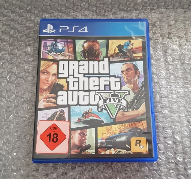 GRAND THEFT AUTO V GTA 5 (Sony PlayStation 4, PS4, 2014) EUR 17,99 ...