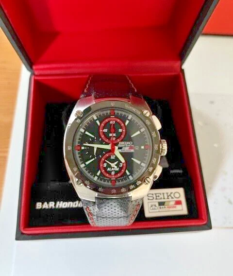 SEIKO SPORTURA BAR Honda F1 Watch £112.00 - PicClick UK
