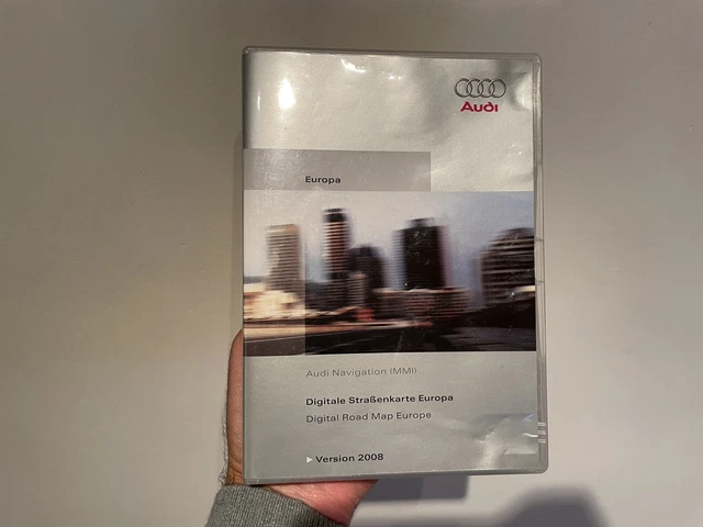 AUDI NAVIGATION (MMI) Digital Road Map Europe Version 2008 EUR 19,56 ...