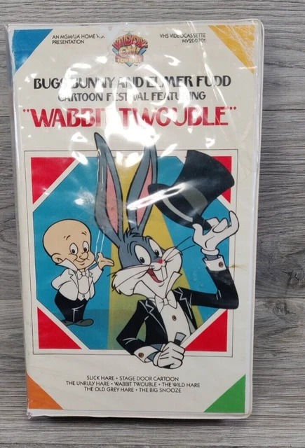 WABBIT TWOUBLE VHS Bugs Bunny And Elmer Fudd VHS MGM Home Video 1986 ...