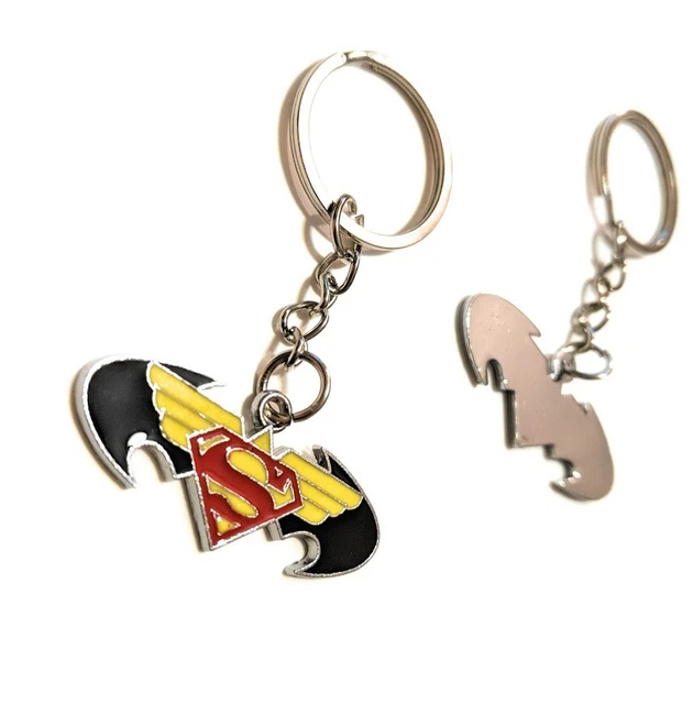 DC COMICS TRINITY Superman wonder woman Batman Movie Key chain cosplay ...