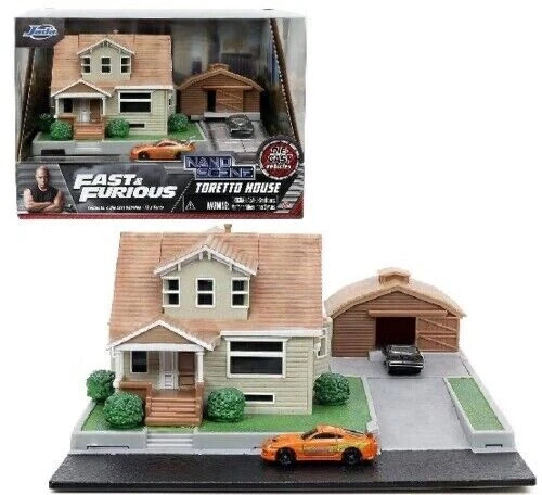 FAST & FURIOUS Nano Scène Dom Toretto Maison Toyota Supra Dodge ...