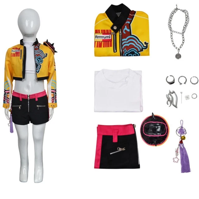 Cosplay Zoey Mira : Tenue complète de l'idole démoniaque Rumi (Corée ...