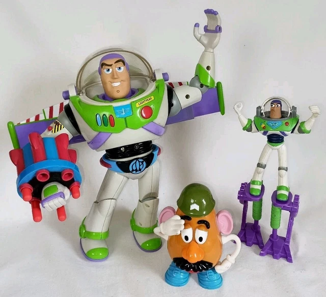HASBRO DISNEY PIXAR Toy Story Electronic Buzz Lightyear, Firing ...