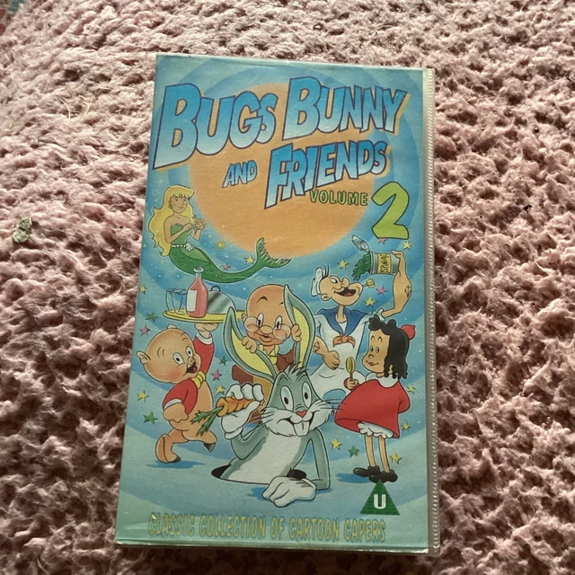 BUGS BUNNY AND Friends Volume 2 VHS Video Classic Collection Of Cartoon ...