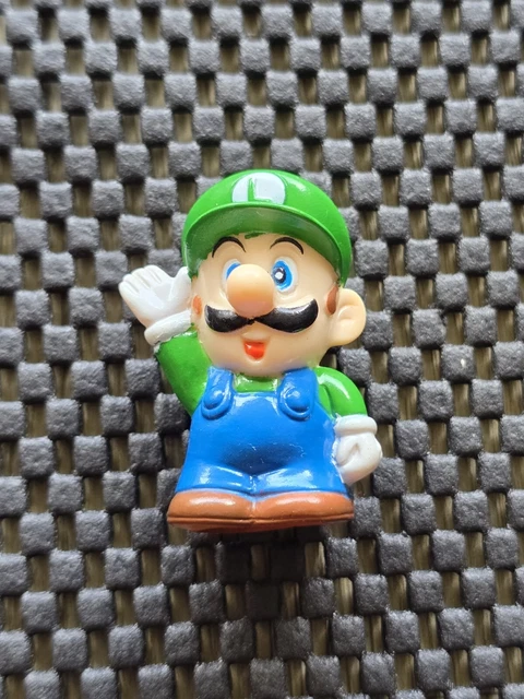 NINTENDO SUPER MARIO Kart Figure Finger Puppet [Luigi ]Vintage Rare ...