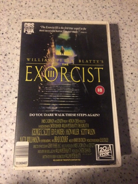THE EXORCIST 3 - Big Box - Ex-Rental - VHS £2.99 - PicClick UK