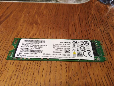 Sk Hynix Sc311 Sata 128gb M2 Solid State Drive Amazonde Computer