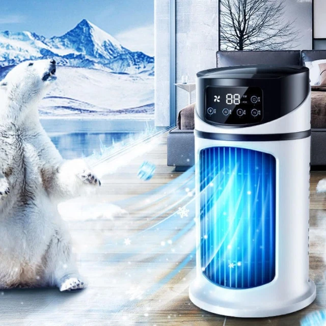 PORTABLE MINI AIR Conditioner Cooler Fan Water Cooling Air Conditioning ...