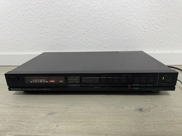HITACHI FT 5500 MKII FM Stereo Tuner EUR 35,00 - PicClick DE