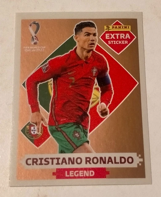CRISTIANO RONALDO EXTRA Sticker Bronzo Calciatori Panini Qatar 2022 EUR ...
