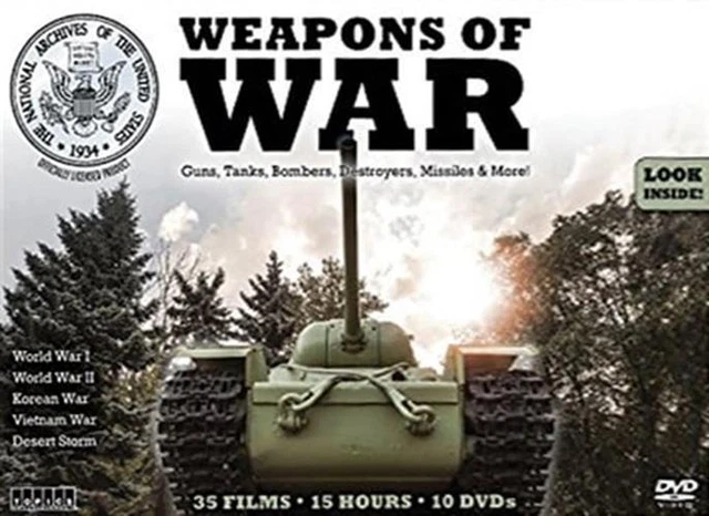 WEAPONS OF WAR Complete DVD Boxset 8 Disc Box Set £64.99 - PicClick UK