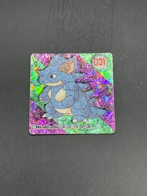 CARTE POKÉMON MINI Nidoqueen 031 Nintendo Jeu de film d'animation ...
