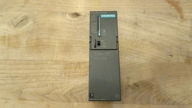SIEMENS SIMATIC S7-300 CPU 315-2PN/DP 6ES7315-2EH14-0AB0 + Memory Card ...