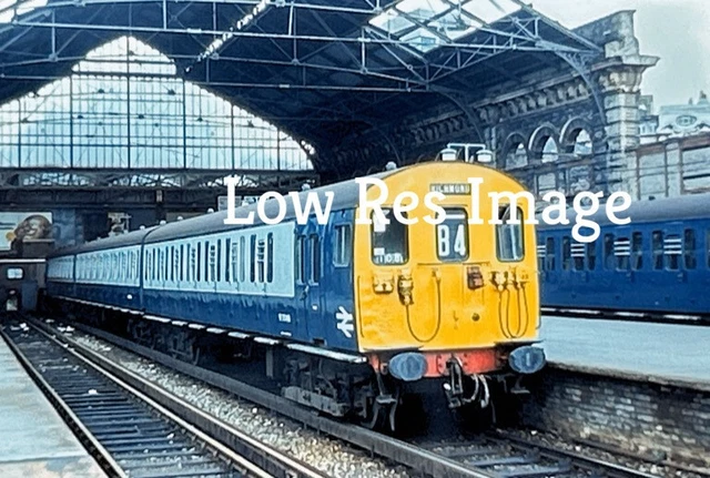 BRITISH RAILWAYS CLASS 501 EMU Broad St 35mm Photographic Slide c/w ...