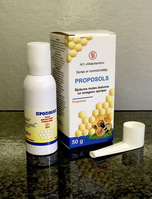 PROPOSOL ANTIMICROBIAL SPRAY for Tonsillitis, stomatitis, Sore Throat £ ...