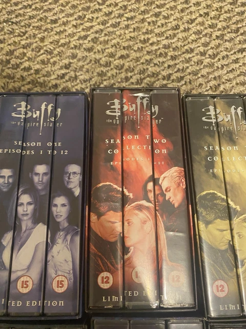 COMPLETE SET OF the television series Buffy the Vampire Slayer Seasons ...