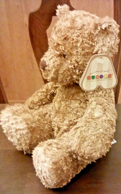 “WILLIAM BEAR” A Vintage Huggable Teddy Bear 10” by A & A Soft Toys Ltd ...