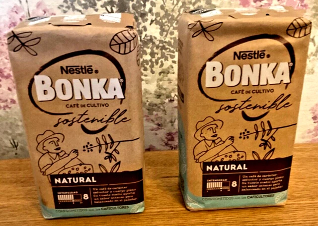 2 X NESTLE Bonka 250g Ground Coffee, With 30% Torrefacto Roasted Beans ...