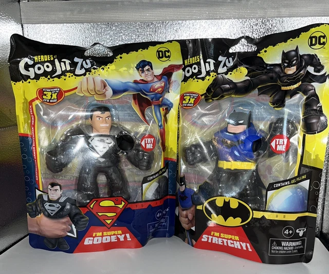 HEROES OF GOO Jit Zu : packs de héros ARMORED BATMAN & SUPERMAN ...