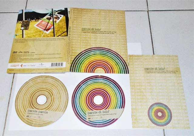 DVD + CD PAROLE DI LULU' Niccolò Fabi - 2010 Live Casale Sul Treja MINA EUR 18,50 - PicClick IT